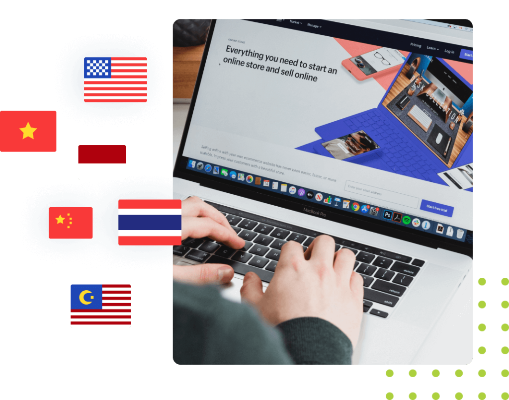 Launch your e-commerce online store development | aCommerce