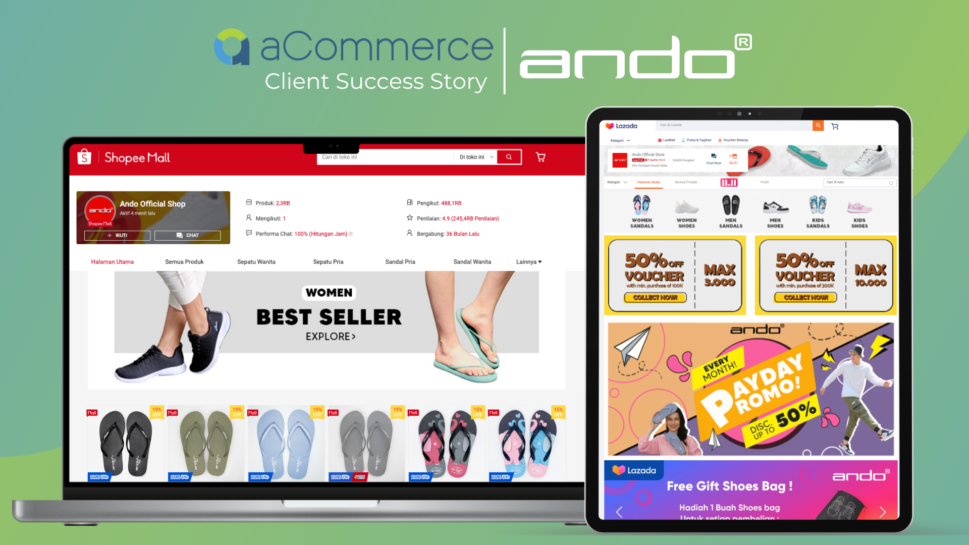 Ando Experiences Remarkable Growth Spurt in Indonesia with aCommerce Strategy and Services - #1 ...